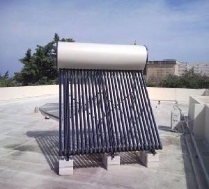 Rooftop Integrated Pressurized Solar Water Heater