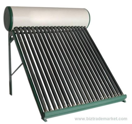compact pressurized galvanized steel plate solar water heater