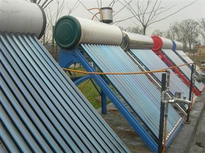 Low Pressure Solar water heater
