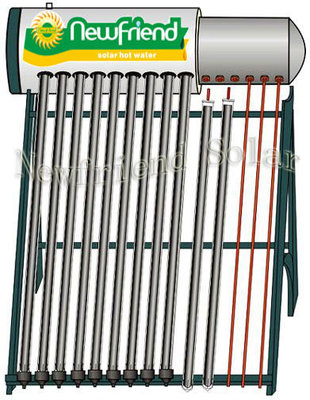Compact preheated copper coil bathroom heater