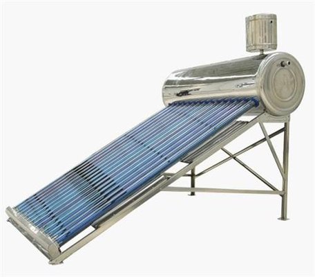 Close loop thermosyphon high pressurized preheated copper coil solar hot water