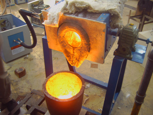 25KW Induction Melting Equipment 
