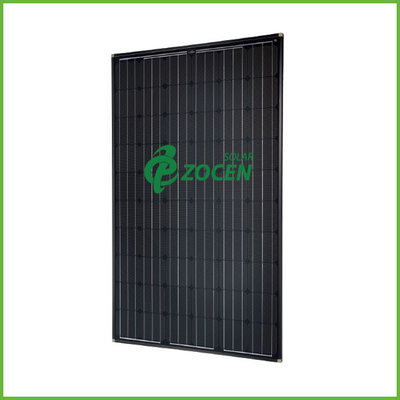 245W Aluminum Frame Black Solar PV Panels Mono Crystal Silicon Solar Panels