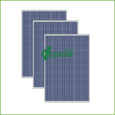 Safety Class 220W Poly Solar Panel Anti-aging IP68 Environmental