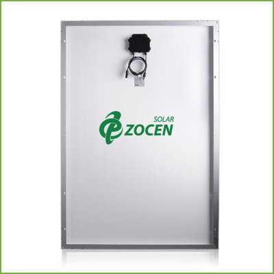 Temper Glass Laminated 205W Polycrystalline Solar Panels Anti-aging