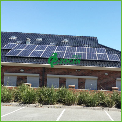 Home Rooftop 4000W Ground Solar Panel Mounting Systems 110V - 240V
