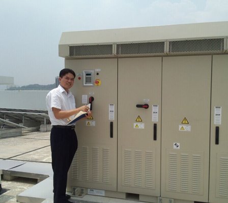 High Power On - Grid 100kw Solar Power Plant Grid Tied Photovoltaic System