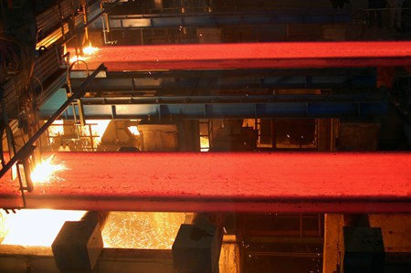 Automatic Metal Casting Slabs Machine , Steel Billet CCM