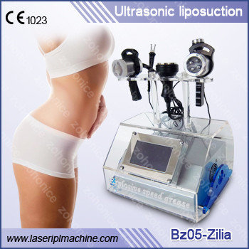 Vacuum Bipolar Rf Ultrasound Fat Burning Machine For Facial / Body Treatment
