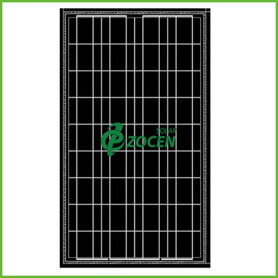 Small Power 80w Photovoltaic Custom Solar Panels Polycrystalline Solar Module