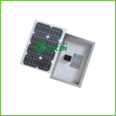 30 Watts Mono Crystal Silicon Custom Solar Panels High Light Absorption