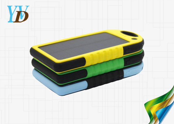 Waterproof Shockproof Crashproof Ultra-thin Backup 4000mAh Solar Panel Power Bank