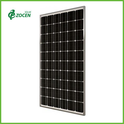 Portable 210W 36 Volt Monocrystalline Solar Panels With Silver Frame
