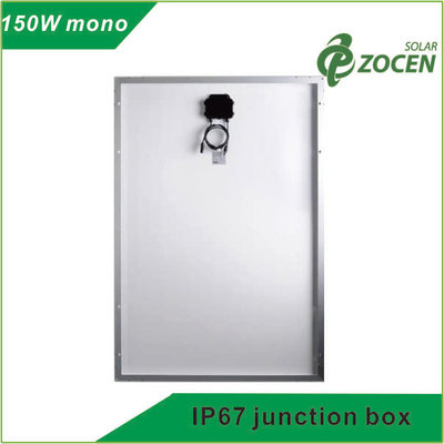 150W 18V PV Mono-Crystalline Solar Panels for Charging 12V Battery