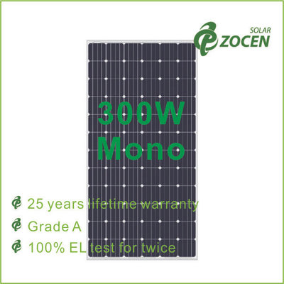 48 Volt 300W Shading Tolerance Monocrystalline Solar Panels with TUV Certified