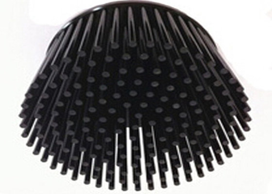 Alloy Round Black Aluminum Heat Sinks For Electronics / LED Light