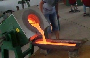 induction melting furnace