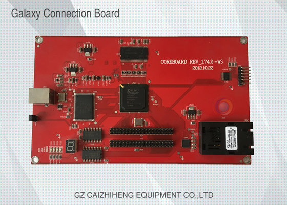 Gakaxy UV Flatbed Inkjet Printer PCB , Red Galaxy Connection Board