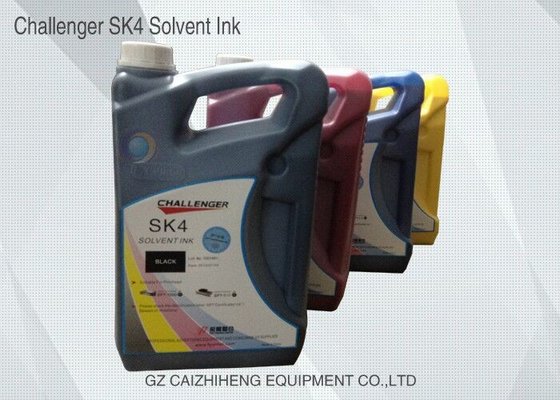 Challenger SK4 Solvent Printing Ink , Seiko 510 / 1020 Printhead Compatible Printer Ink