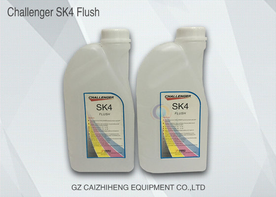 1 L Challenger Sk4 Fluent Solvent Printing Ink White High Weather Resistant