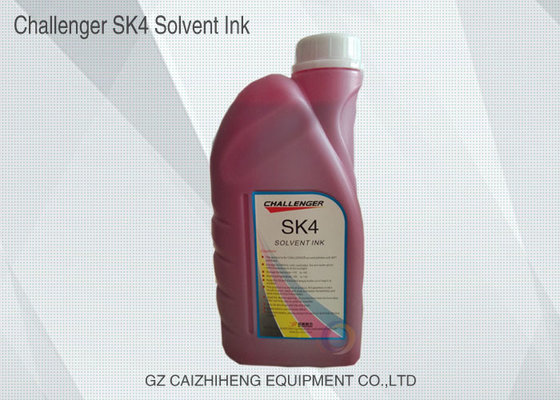 High Fluidity Outdoor Inkjet Eco Printer Ink Challenger No Poison SK4