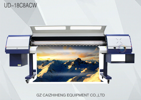 CMYK UV Eco Solvent Based Printer Fast Speed Galaxy UD 18C8ACW