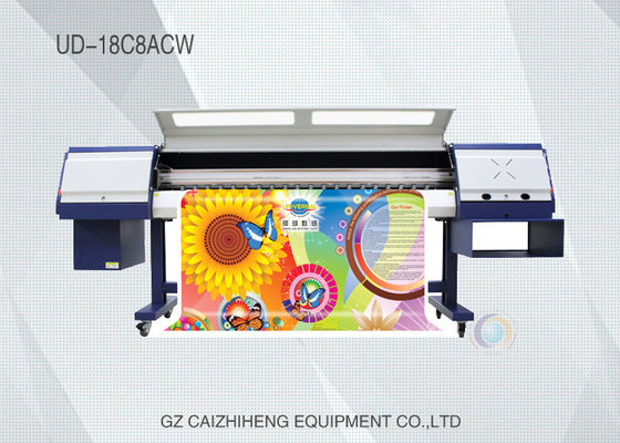 CMYK UV Eco Solvent Based Printer Fast Speed Galaxy UD 18C8ACW