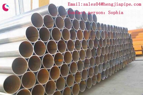 Plain or beveled ends ERW pipe