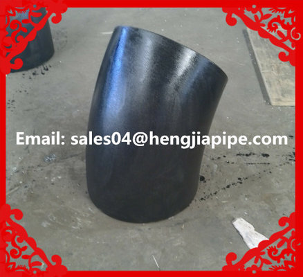 carbon steel elbow with black paint