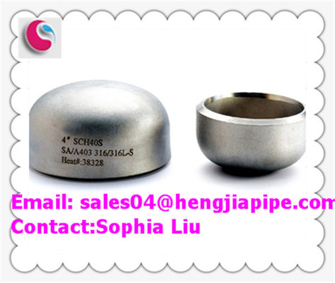 4'' sch40 butt welded cap