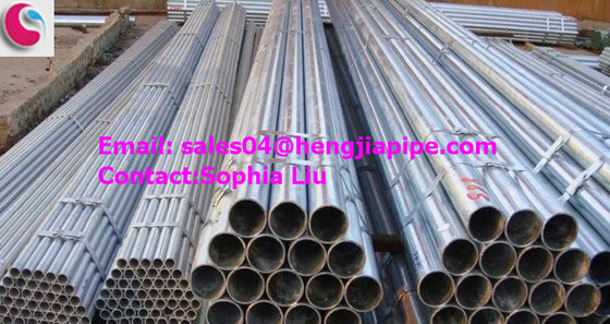galvanized round pipe
