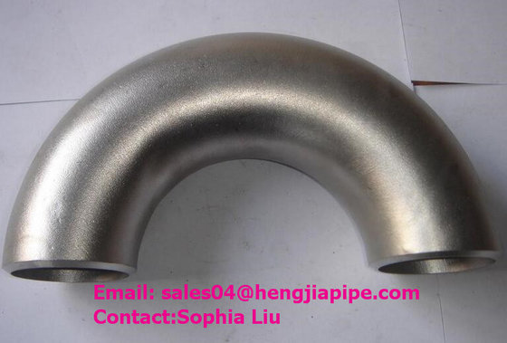 180deg WP 317L ANSI B16.9 steel elbow