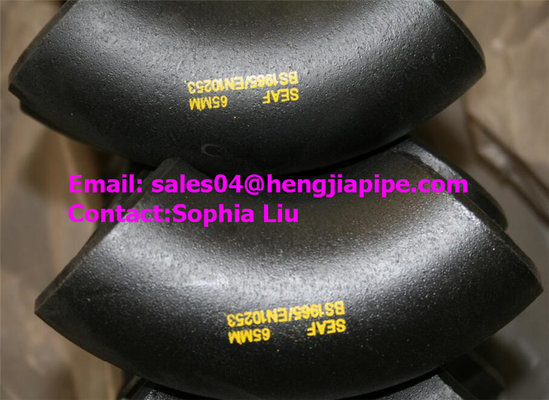 90deg butt welded pipe elbow LR & SR