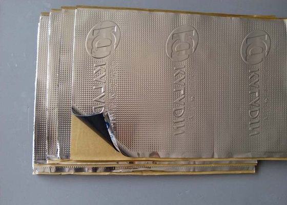 2mm Shock - Proof Vibration Damping Pads Conformable Butyl Rubber Material