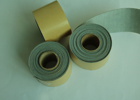 Single Side Butyl Rubber Sealant Tape Black WIth Non - Woven Fabric OEM