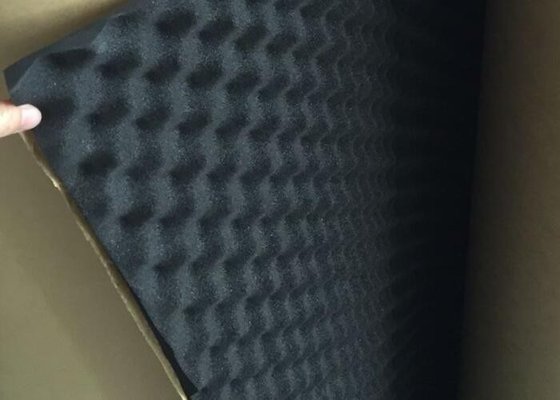 50mm Thickness Rubber Acoustic Foam Panels One Side Adhesive Sound Proof