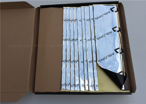 Grey 2 mm Car Sound Deadening Pads , High Density Sound Insulation Pad