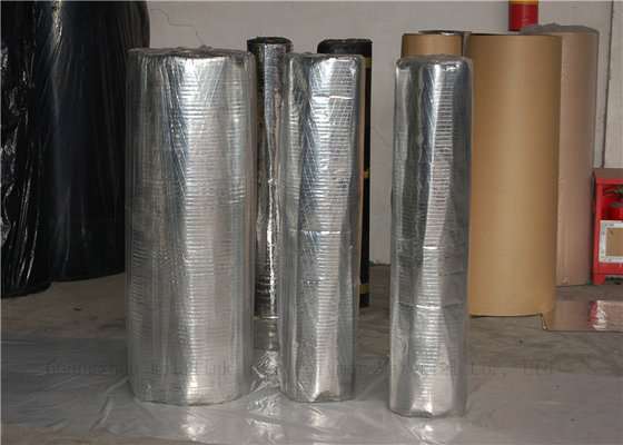 In Roll Soundproof Acoustic Insulation Foam With Aluminum Foil Black EPDM