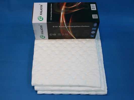 Custom Printed White Sound Absorbing Cotton With Thermal Insulation Material