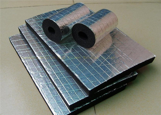 Inner Dia 20mm Foam Insulation Material High Density Heat Reduce Rubber Pipe