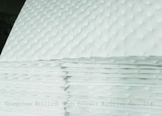 Adhesive White Sound Absorbing Cotton Sound Insulation Nonwovens 800mm Length