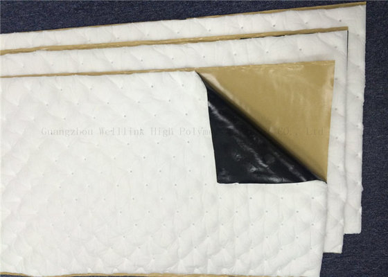 White Soundproof Sound Absorbing Cotton 20mm Butyl Rubber Vehicle Vibration Damping