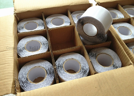 Road Construction Double Sided Rubber Butyl Tape For Waterproof / Insulation