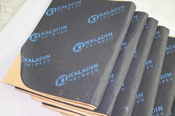 Car Sound Deadening Sound Proof Material High Temperature Resistant 7mm Black