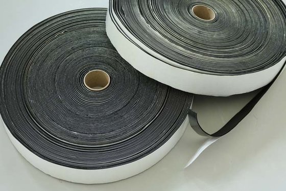 Air Conditioning Duct Heat Insulation Sticky Rubber Tape SBR Foam Thermal Insulation