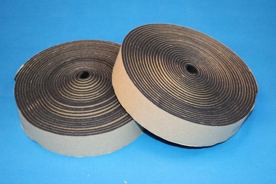 5mm Sealing Rubber Foam Tape Sticky Black Soundproof Acoustic Insulation