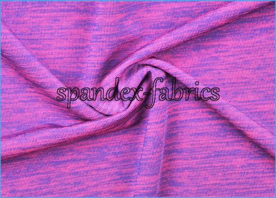 Weft Knitting Nylon Polyester Spandex Jersey Fabric Stretch 160gsm