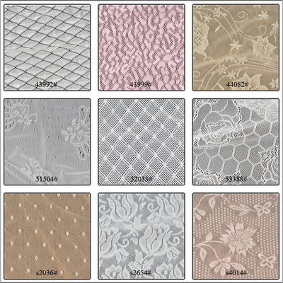 Lightweight Sheer Look Soft Lace Power Mesh Fabric for Summer Dress
