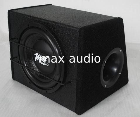 2 Metal Bar Protector Ported Subwoofer Enclosures , Competition Subwoofer Enclosures