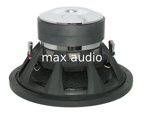 RMS900W 12" Competition Car Subwoofers Black Die - Cast Aluminum Frame